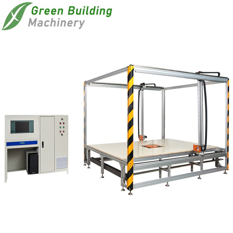 Aluminum alloy 3D CNC foam cutter for decorative cornice moulding Multi ...