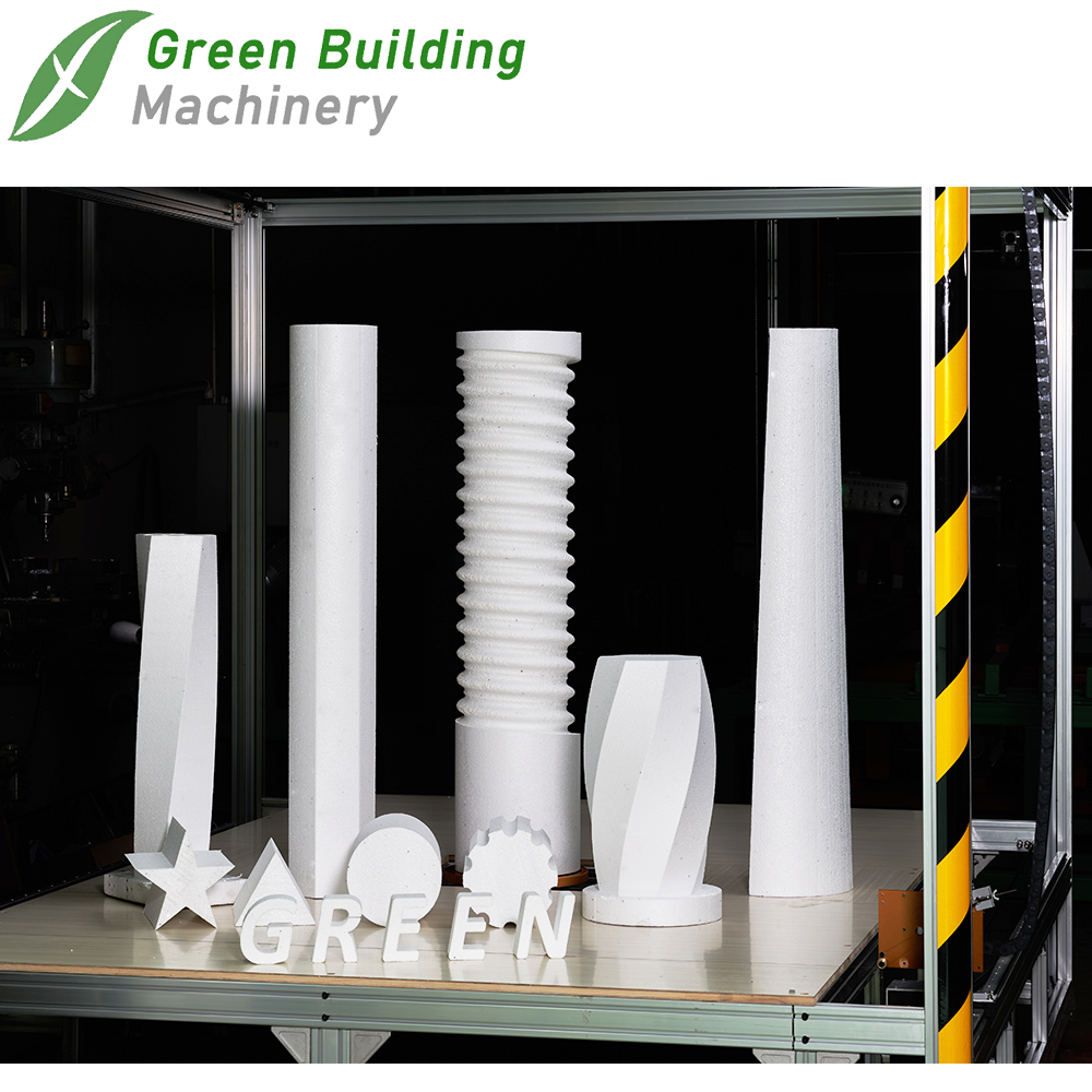 Aluminum alloy 3D CNC foam cutter for decorative cornice moulding Multi ...