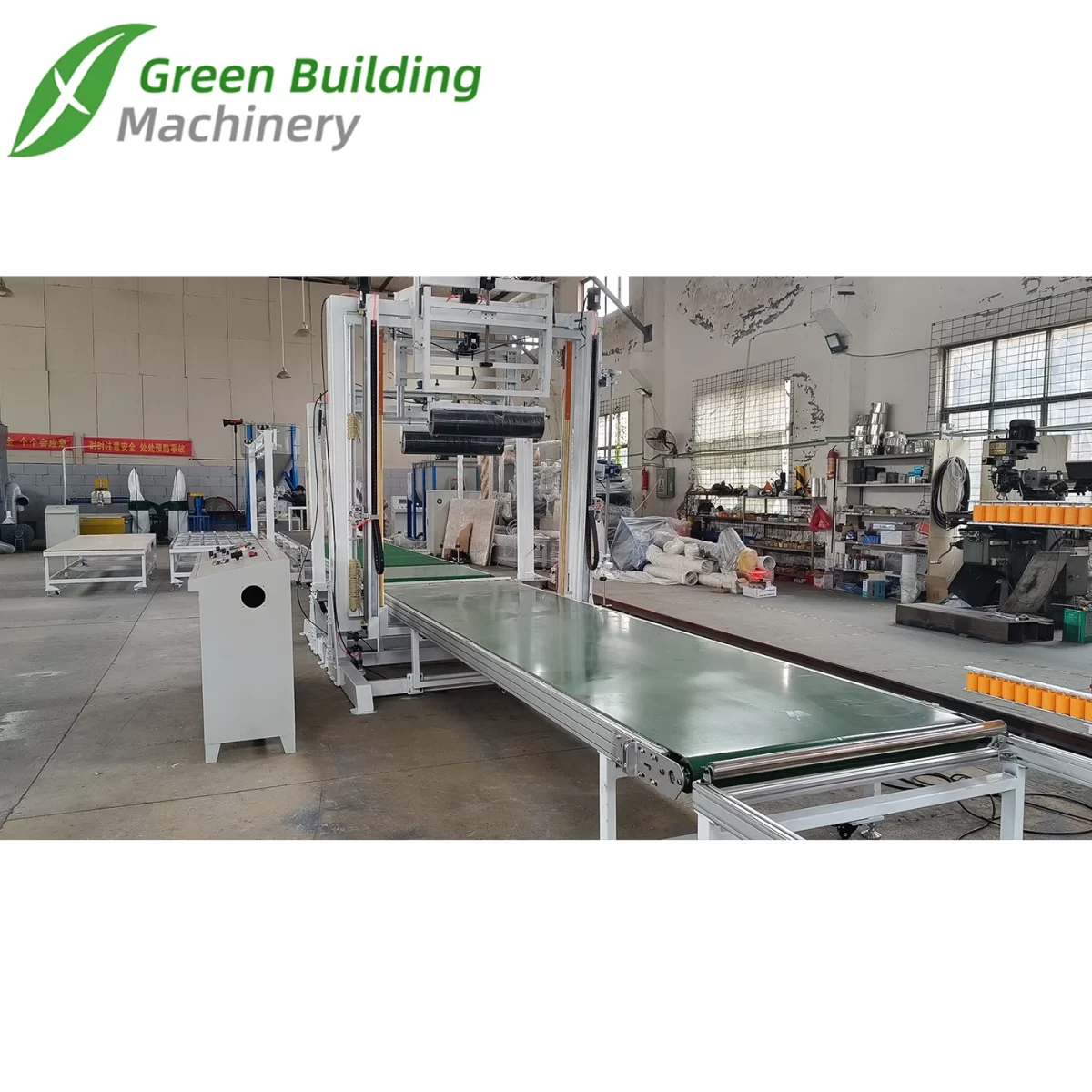 EPS three table continuous cutting machine - Green Building EPS Machine