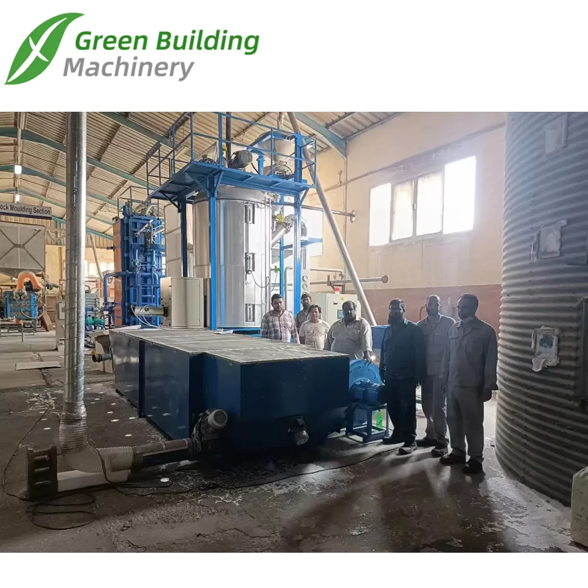 EPS block molding Vertical production line - Green Building EPS Machine