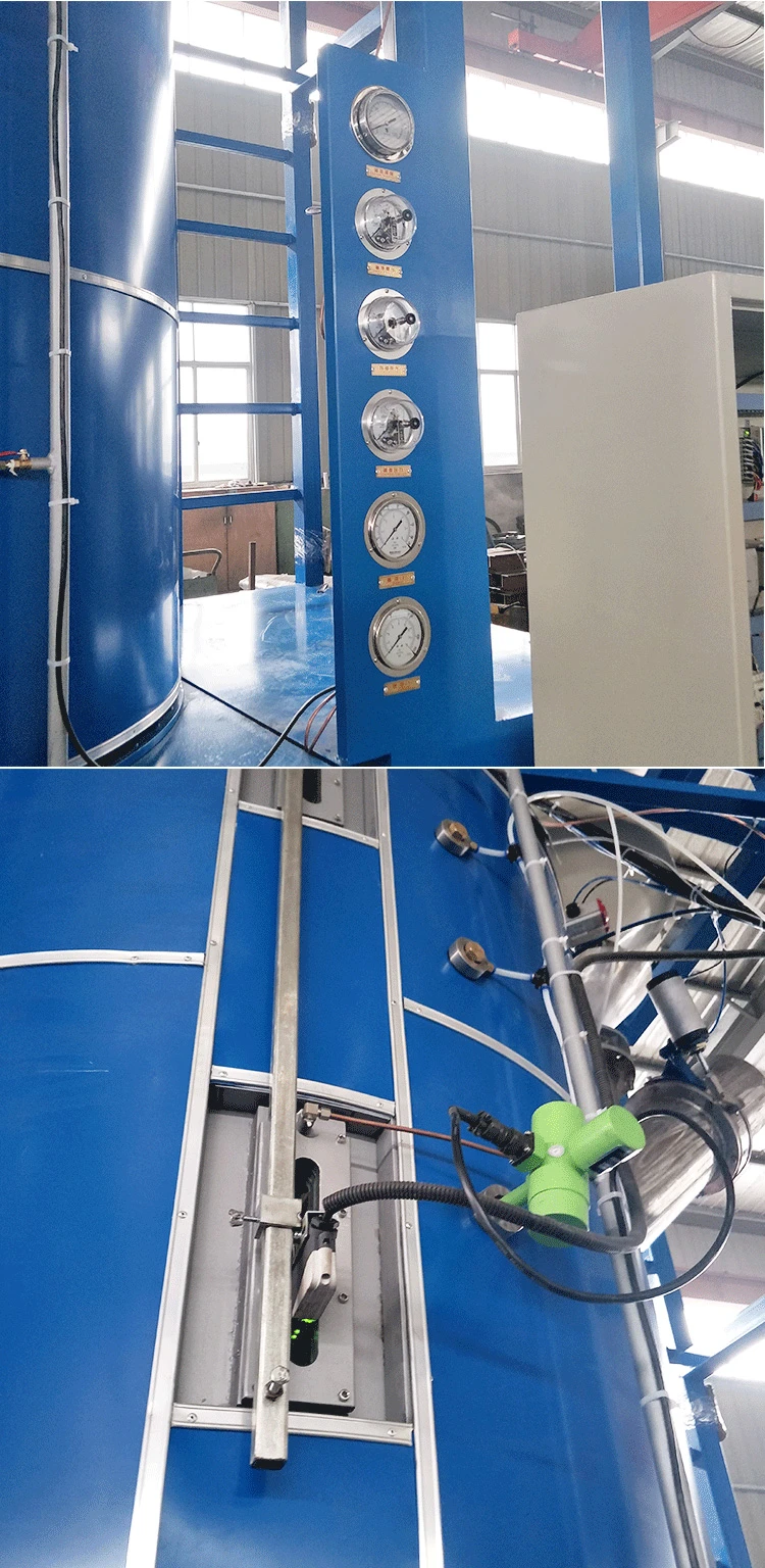 Eps Plastic Styrofoam Polystyrene Beads Pre-expander Machine With Double Expansion - Green ...