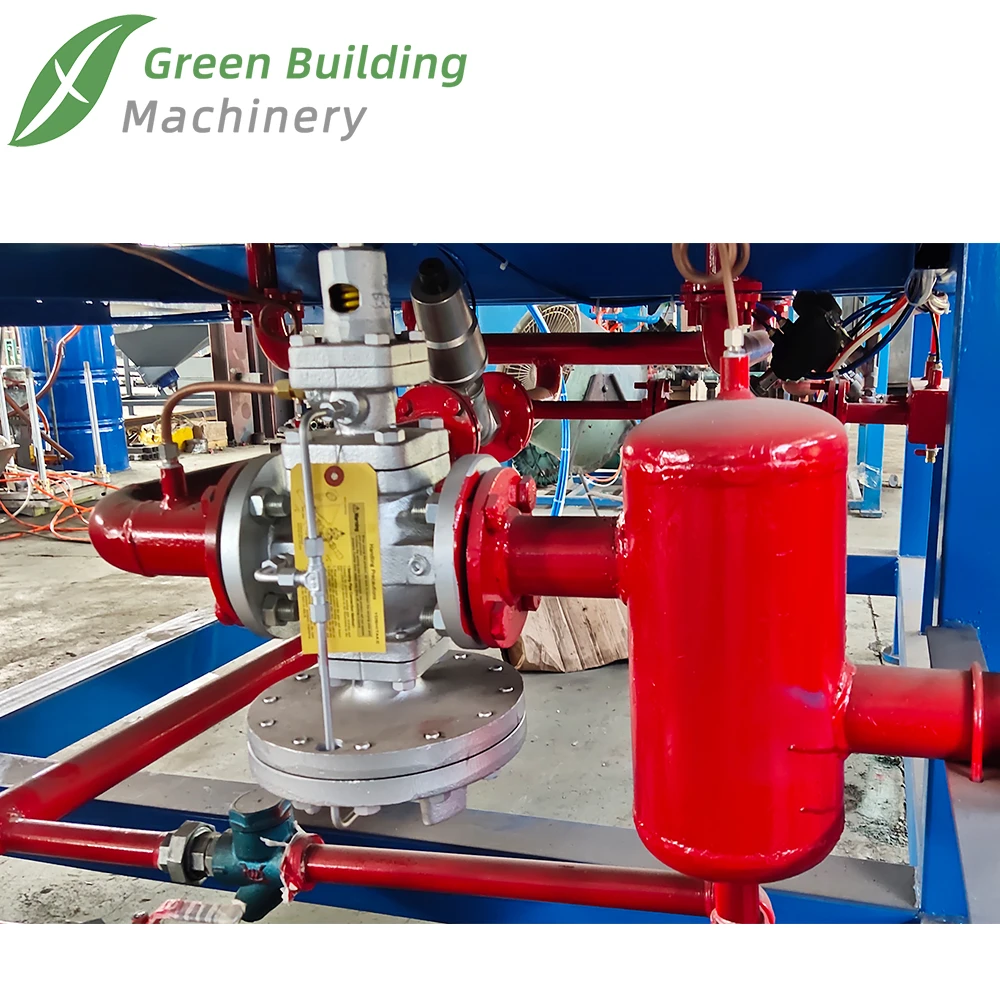 Eps Plastic Styrofoam Polystyrene Beads Pre-expander Machine With Double Expansion - Green ...