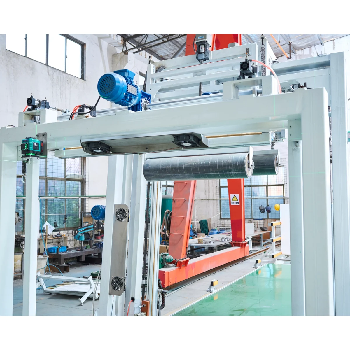 Automatic Three Table Continuous Eps Sheet Cutting Machine - Green ...